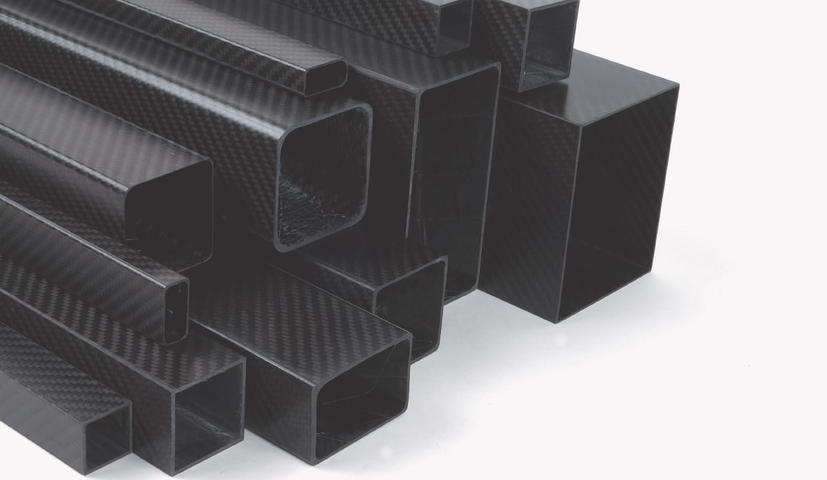 Rechthoekige Carbon Fiber Buizen - Carbonwebshop